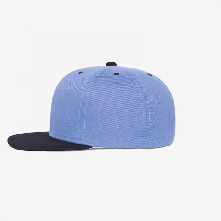 Boné aba reta azul claro e azul marinho - Hurdle bonés personalizados